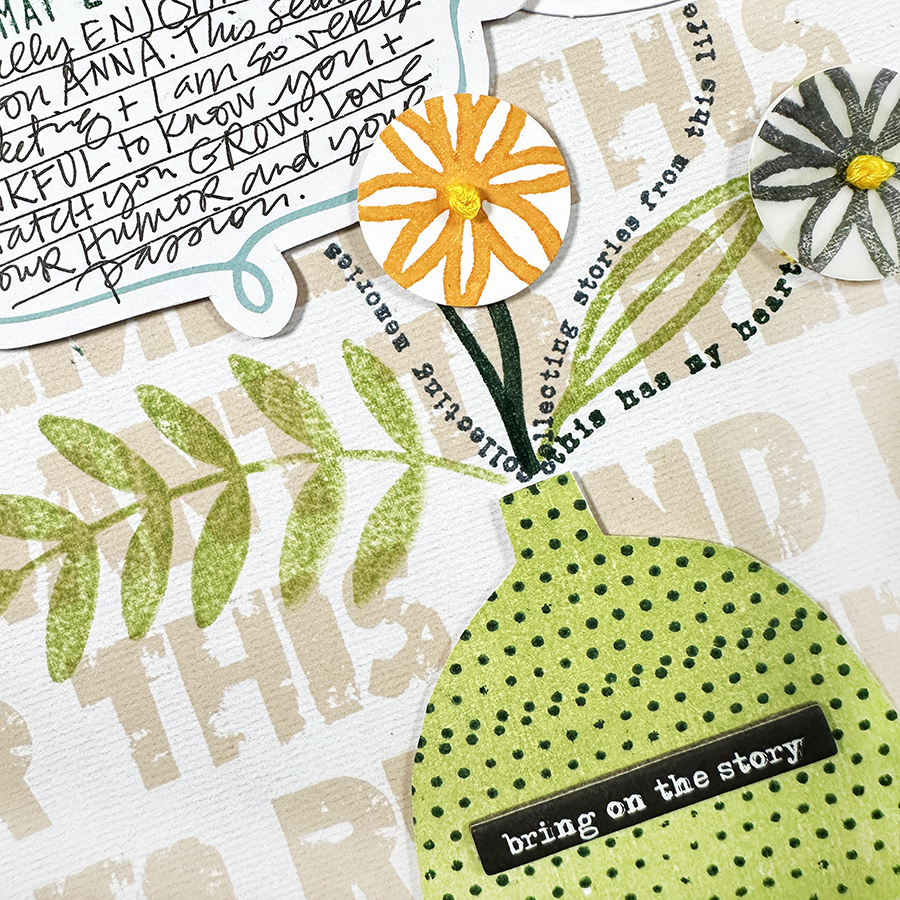 Ali Edwards Design Inc. | Blog: Stamps Are Fun 06 | Ali's Project