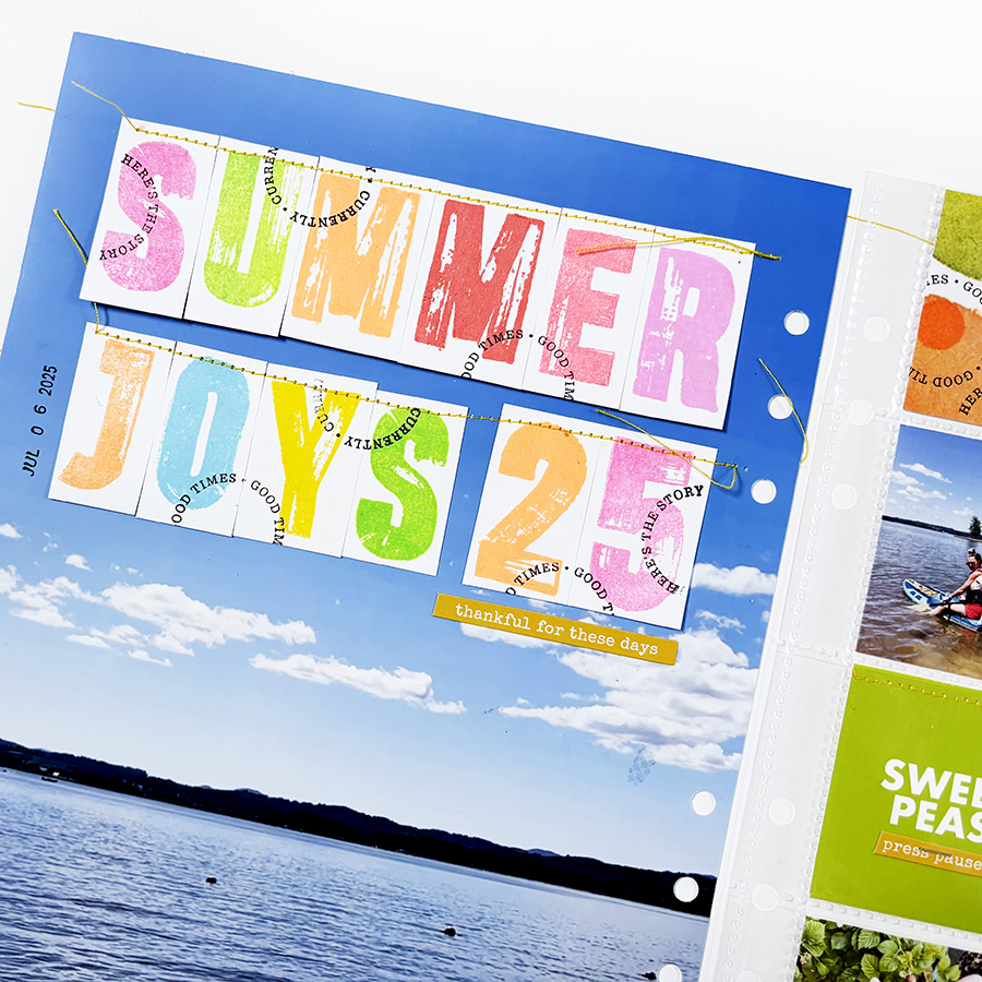 Ali Edwards Design Inc. | Blog: Alphas Are Awesome 28 | Project Idea