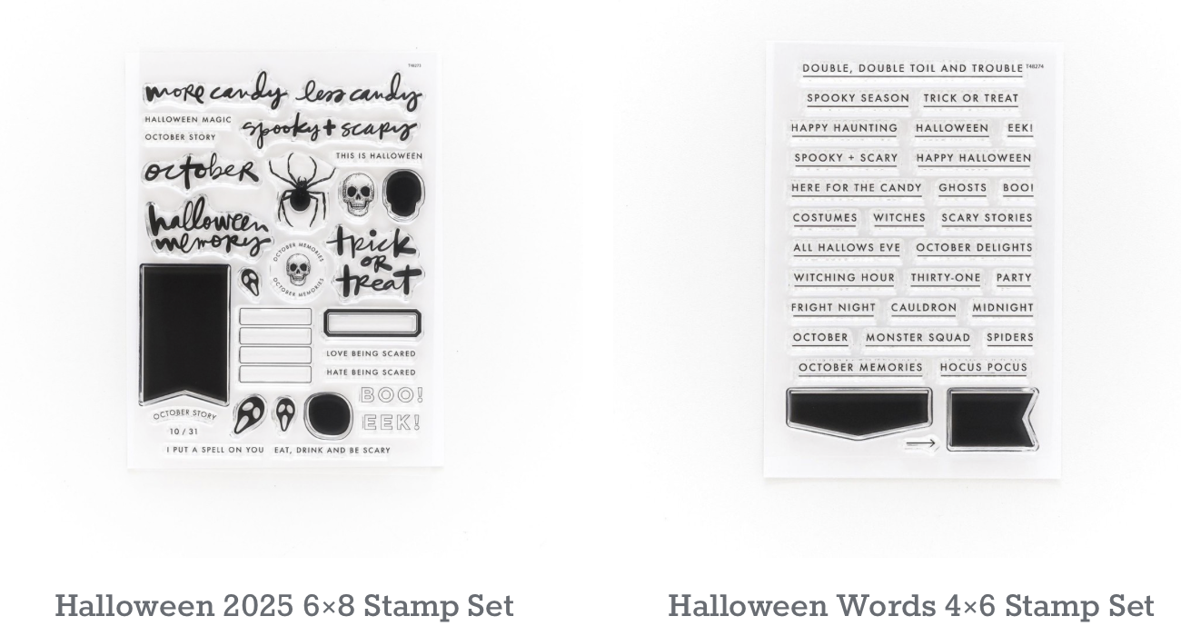 Ali Edwards Design Inc. | Blog: Halloween Kit + Stamps 2025 | A Few